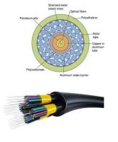 China YOFC 16 Core Fiber Optic Cable Fast Data Transmission with 10*Cable-diameter Static Bending Radius for sale