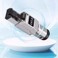 China Copper  Silver Braided Cat8 Ethernet Cable CAT8 SFTP  RJ45 Network Patch Audio Cable for sale