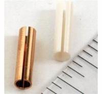 China Protector Phospeher Bronze Sleeve Fiber Optic Standard SC/FC/ST Fiber Optic Copper Sleeve fiber optic Sleeve for sale