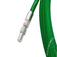 China D80 Fiber Optic Cable with 200μm to 800μm Core Diameters Featuring Sapphire and Air Gap Protection and Precisely Polished D80 Fiber Connectors for sale