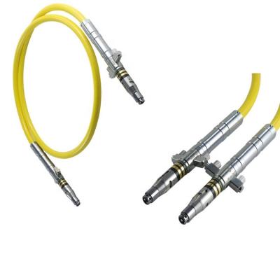 China High Power Laser Fiber Cable with 20/25/50UM Core Diameter 16/20M Length and 1080nm Wavelength for Industrial Applications for sale