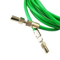 China D80 Fiber Cable with 200μm to 800μm Core Diameters Featuring Sapphire and Air Gap Protection and Precisely Polished Connectors for sale