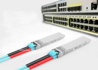 China LC / UPC OM3 2F Optical Fiber Patch Cord , MM Simplex Fiber Optic Cable for sale