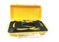 China Yellow Otdr Launch Box Ring Box Dummy Fiber G.652D SM 1km Fiber Optic Launch Box for sale