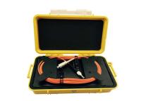China Fiber Optic Cable Spool Ring Box In Yellow Color For Fiber Optic Protection for sale