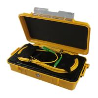 China 1km 2km OTDR Bare Optical Fiber Ring Box SM MM Dummy Fiber SC FC LC Connectors for sale
