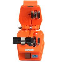 China Orange Color Fiber Testing Tools Plastic High Precision Fiber Optic Cleaver Tools for sale