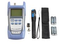 China FTTH Fiber Optic Tool Kit , Fiber Testing Tools With OPM VFL And Fiber Cleaver for sale