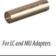 China alumina ceramic sleeve Fiber Optic Standard SC Fiber Optic Copper Sleeve fiber optic Sleeve for sale