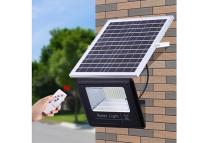 China Foldable Smart Power Application Led Solar Floodlight Brightness Bridgelux Spotlight for sale