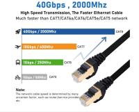 China Outdoor Indoor 100ft Ethernet Cable Waterproof Ethernet Cable Patch Cord Lan Network Ethernet Cable for sale