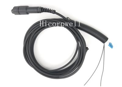 China Pre Terminated Glass Fiber Optic Cable FO Cable LC - LC 300M Length Reel for sale