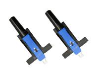 China SC UPC APC SM Fiber Optic Fast Connector , Ftth Fast Connector Push Type for sale