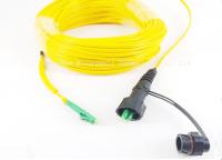 China Two / Four Core FO Tactical Cable With ODVA Compliant Plug 4.8mm To 7.0mm OD for sale