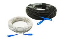 China 1 / 2 / 4 Core Outdoor Indoor Fiber Optic Patch Cables FTTH Drop Cable for sale