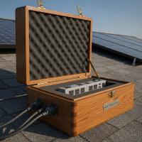 China Wooden Case plus foam included powercon power strip option for home roof power access and electrical device integration for sale