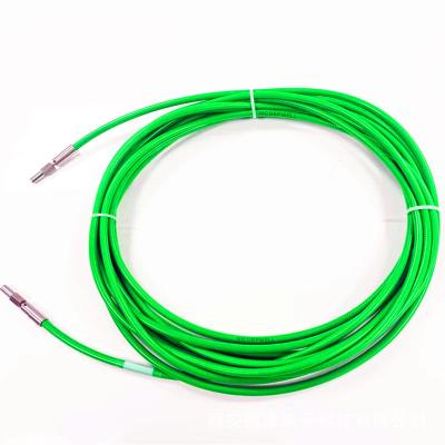 China High Power D80 Laser Energy Fiber Armored Patch Cord High Temp Resistant for sale