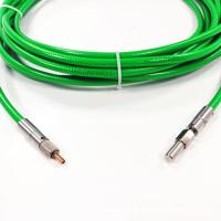 China High Power D80 Laser Energy Fiber Armored Patch Cord High Temp Resistant for sale