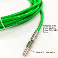 China High Power D80 Laser Energy Fiber Armored Patch Cord High Temp Resistant for sale