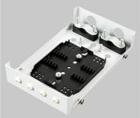 China SC Port Enterprise Security Network / Wall Mounting 4 Fibers Optic Termination Cabinet for sale