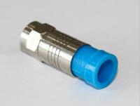 China Brass Copper CATV Connector RG58 RG59 RG6 RG11 IEC 60169-24 Standard for sale