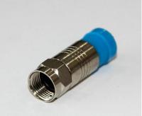 China Brass Copper CATV Connector RG58 RG59 RG6 RG11 IEC 60169-24 Standard for sale