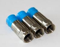 China Brass Copper CATV Connector RG58 RG59 RG6 RG11 IEC 60169-24 Standard for sale