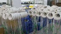 China 2 / 4 Core 3 Wire G657A1 1KM Fiber Optic Drop Cable Indoor Outdoor FTTH for sale