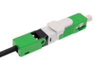 China Single Mode ESC250D Fiber Optic Components / Fiber Quick Connector for sale