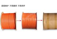 China Flame Retardant OM3 150/300 Indoor Fiber Optic Cable 6 / 8 / 10 Core for sale