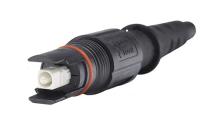 China Mini MPO Waterproof Connector IP Protected Fiber Opticial  Connectors For Remote Communication for sale