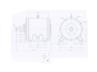 China IP 54 Permanent Magnet Generator 5KW 375r AC400V T Generator PMG 5kw For HAWT for sale