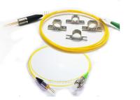 China 1550nm 2.5G DFB Laser Diode FC / APC Coaxial Fiber Optic Pigtail SM 9 /125um for sale