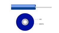 China 0.9 Distribution Tight Buffer Glass FIber Optic Cable 2KM GJFJV-02 For Indoor Communication for sale