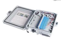 China Rain Proof 1x12 Fiber Optic Distribution Box Material PC / SMC / ABS for sale