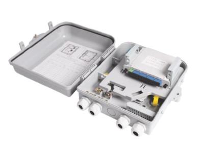 China FTTH Optic Fiber Termination Kits / 1x32 Splitter Distribution Box for sale