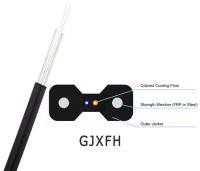 China FTTH Outdoor 1/2/4/8/12 Cores G652D/G657A1/2 Single Mode GJXFHA Bow-type Drop Cable for sale