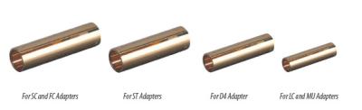 China 1.62MM X 1.246MM LC Phosphor Bronz Optic Fiber Split Sleeve for sale