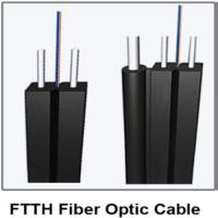 China 10m 30m 50m G652D Fiber Optic Drop Cable SC APC Connectors On Both Ends for sale