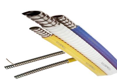 China Waterproof Fiber Optic Components Flexible Metal Conduit Protective Metal Hose For Armored Fiber Cable for sale