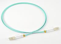 China Blue FO Patch Cable OM3 1C 2C LSZH Length 20M 30M 50M Connector Type LC UPC for sale