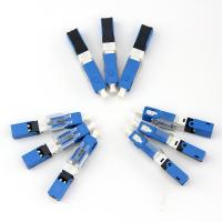 China Single Mode ESC250D Fiber Optic Components UPC Blue Or Green Fiber Optic Fast Connector APC Type for sale