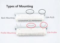 China 10 Pair ADC Krone Disconnection Module LSA - Plus With Screw Terminals for sale