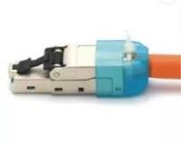 China CAT7 FTp Toolless modular plug 8p8c rj45 shielded 10GB Male Connector for sale