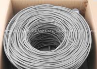 China CAT6 Plenum CMP 1000FT 23AWG Unshielded UTP CCA Cable Fluke Tested for sale