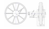 China Best Home Generators 2020 Permanent Magnet Alternator  Coreless Generator for Vertical Axis Wind Turbine for sale
