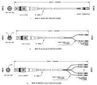 China Waterproof  Mini SC Optitap Single Mode Fiber Patch Cables Customized Connectors for sale