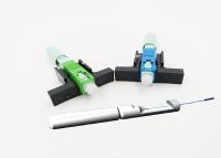 China FTTH Insert Loss Fiber Optic Components SC APC UPC Fast Connector Blue Green for sale