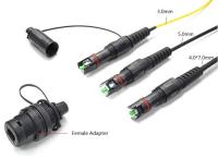 China 100M 200M 300M 500M 2C 4C SM Fiber Optic Cable Mobile Fiber Optic Universal Cable on Reel drum for sale