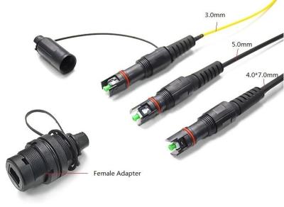 China 100M 200M 300M 500M 2C 4C SM Fiber Optic Cable Mobile Fiber Optic Universal Cable on Reel drum for sale